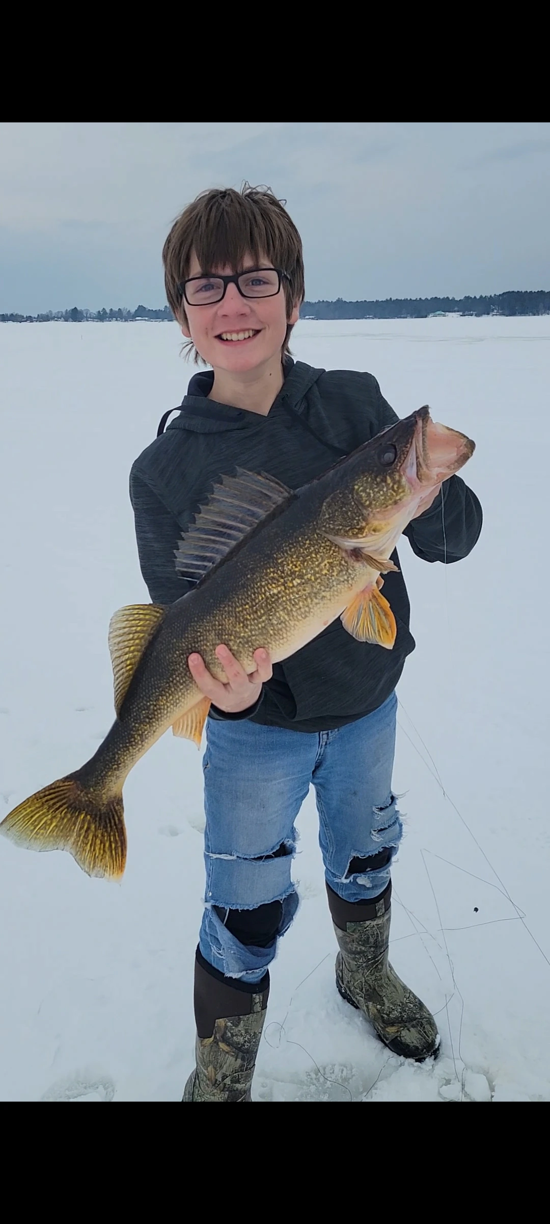 Little Bay de Noc Fishing Report for Walleye(Mar 2, 2022) | Omnia Fishing
