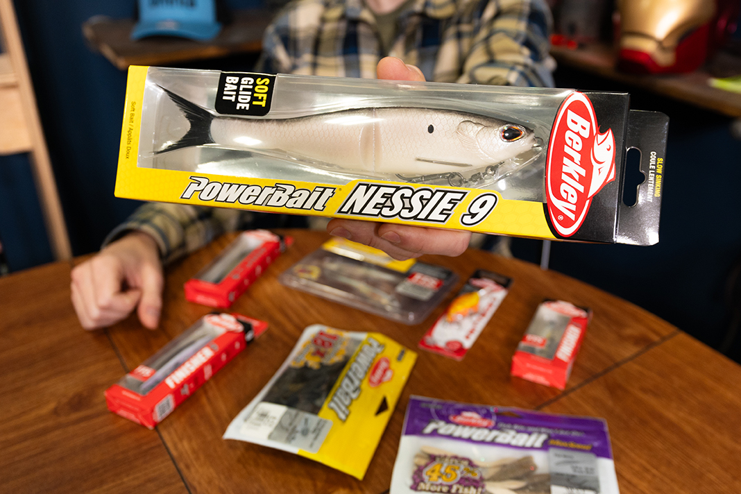 Berkley Powerbait Nessie Soft Glide Bait—7" / Perch | Omnia Fishing